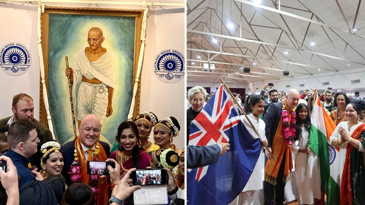 PM Modi, PM Luxon Highlight Auckland’s Largest I-Day Gathering